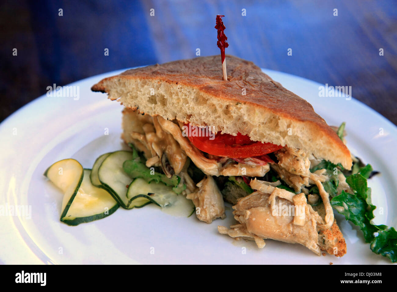 Chicken mozzarella sandwich hi-res stock photography and images - Alamy