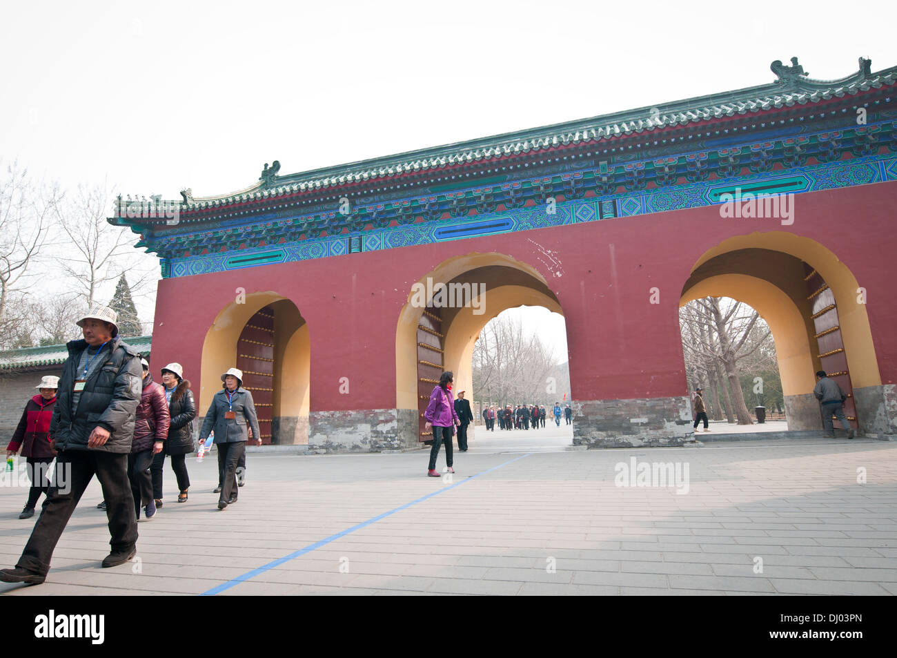 North Celestial (Heavenly) Gate in taoist Temple of Heaven, Chongwen ...