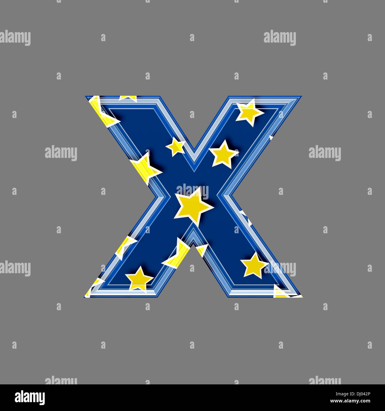 Letter x colored symbol hi-res stock photography and images - Alamy
