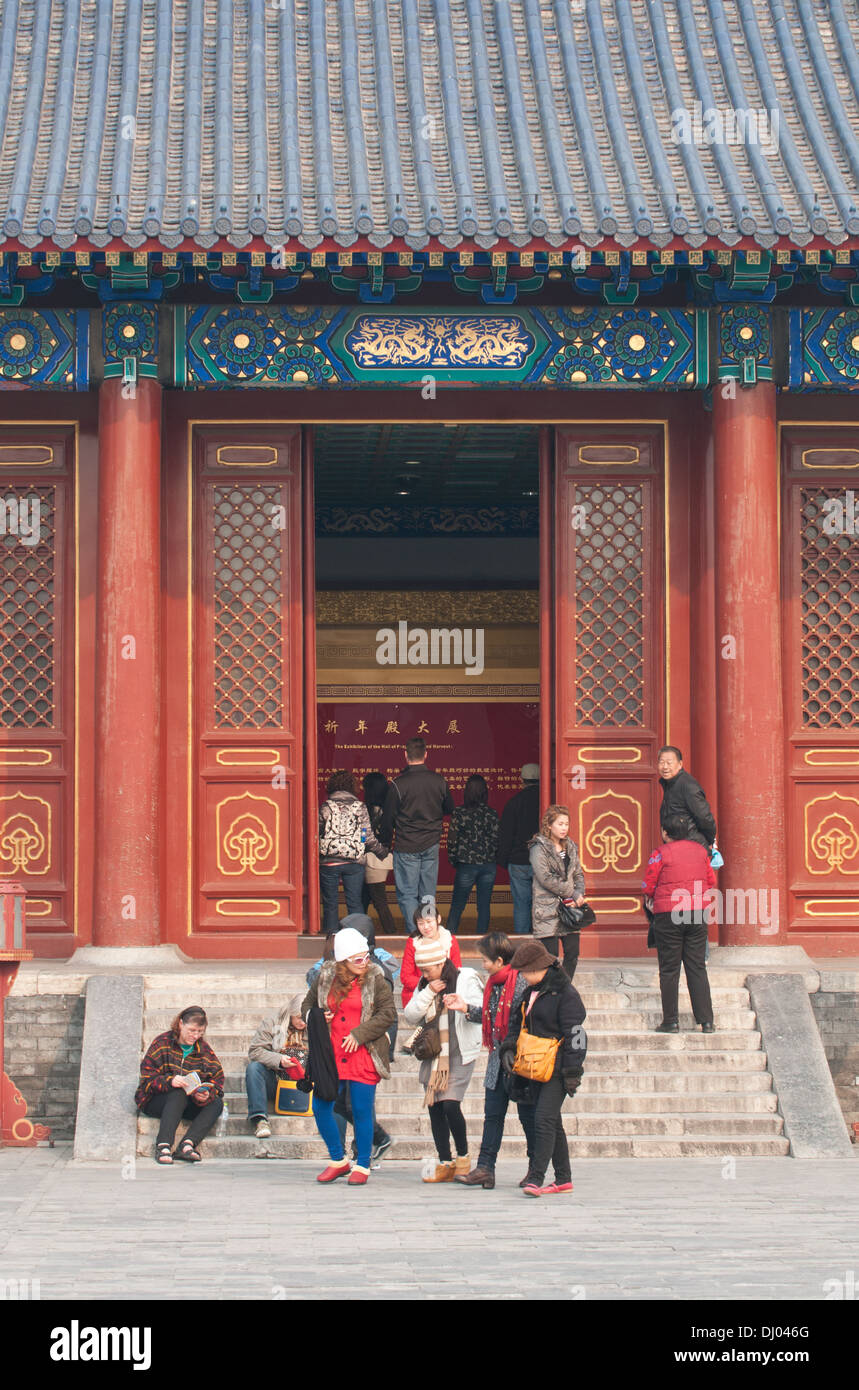 The East Annex Hall of the Hall of Prayer for Good Harvests in taoist ...