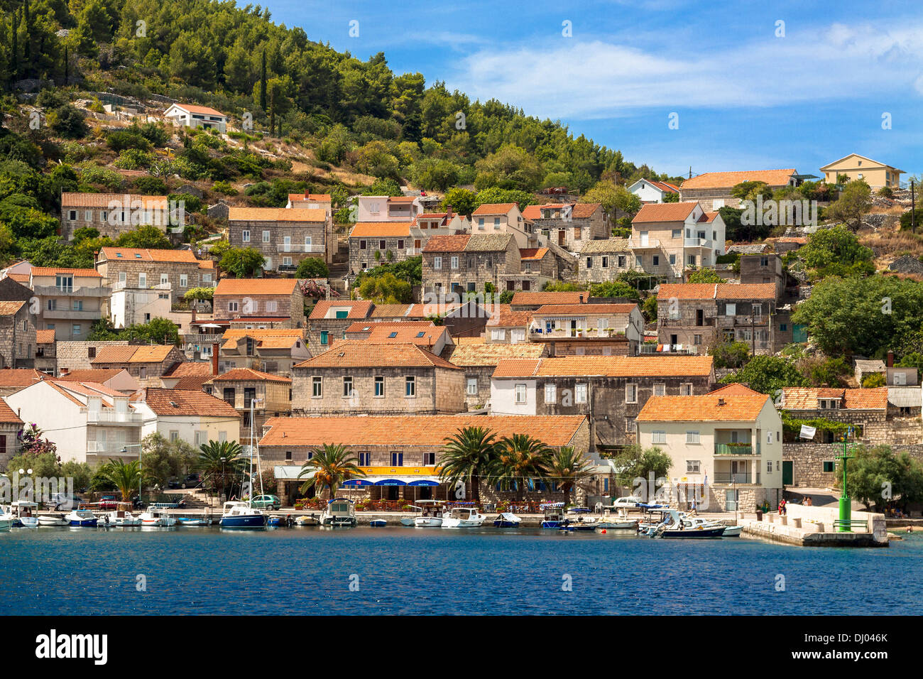 Racisce on Korcula island, Croatia Stock Photo - Alamy