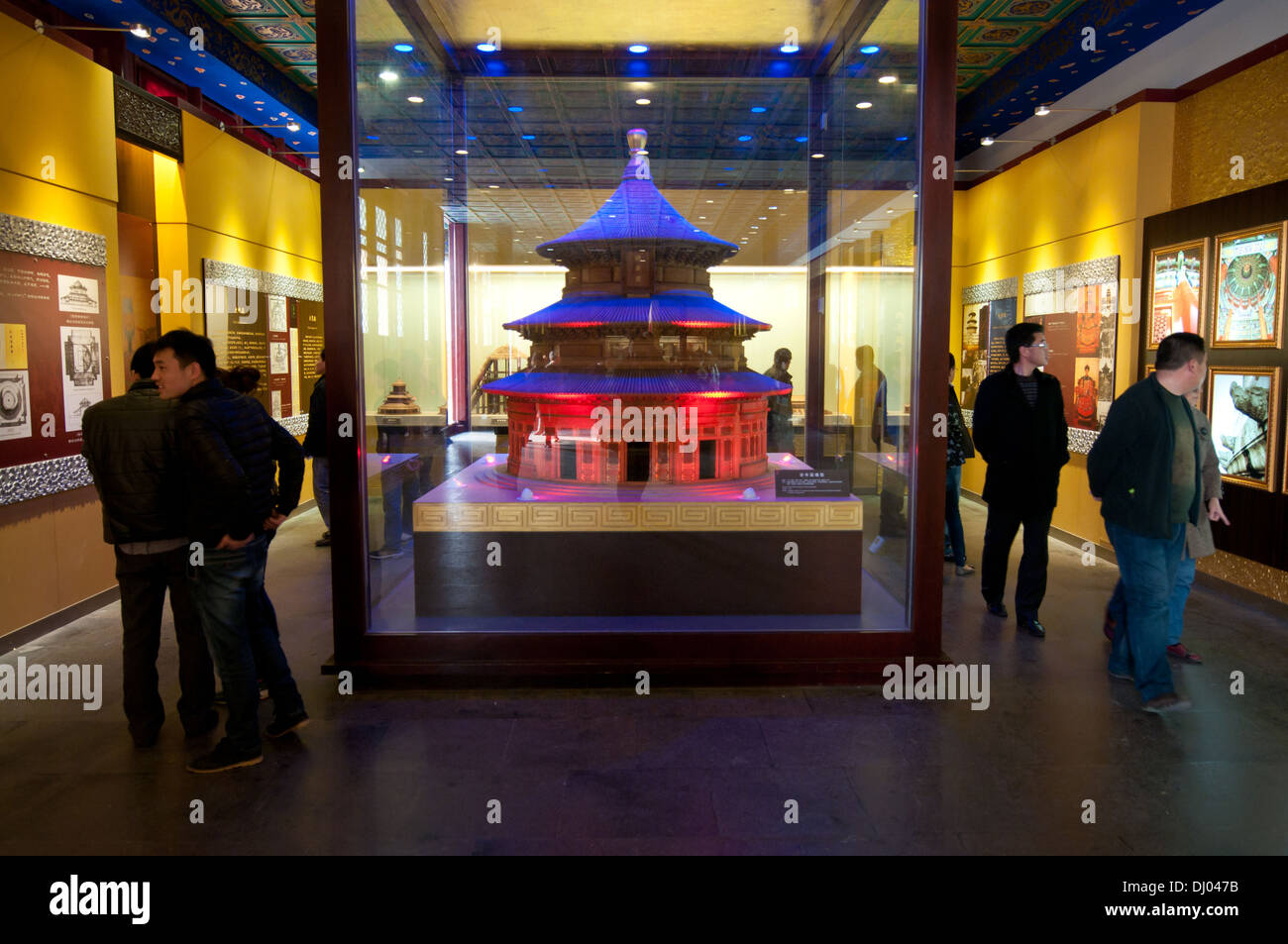Model of Hall of Prayer for Good Harvest in East Annex Hall in taoist ...