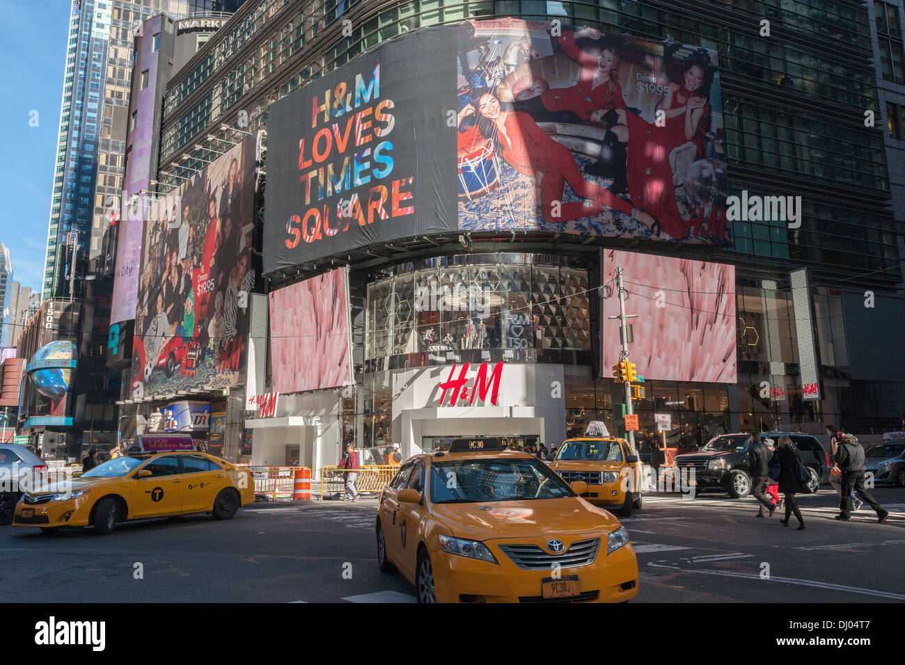 The new H&M department store at 4 Times Square is seen on opening day ...