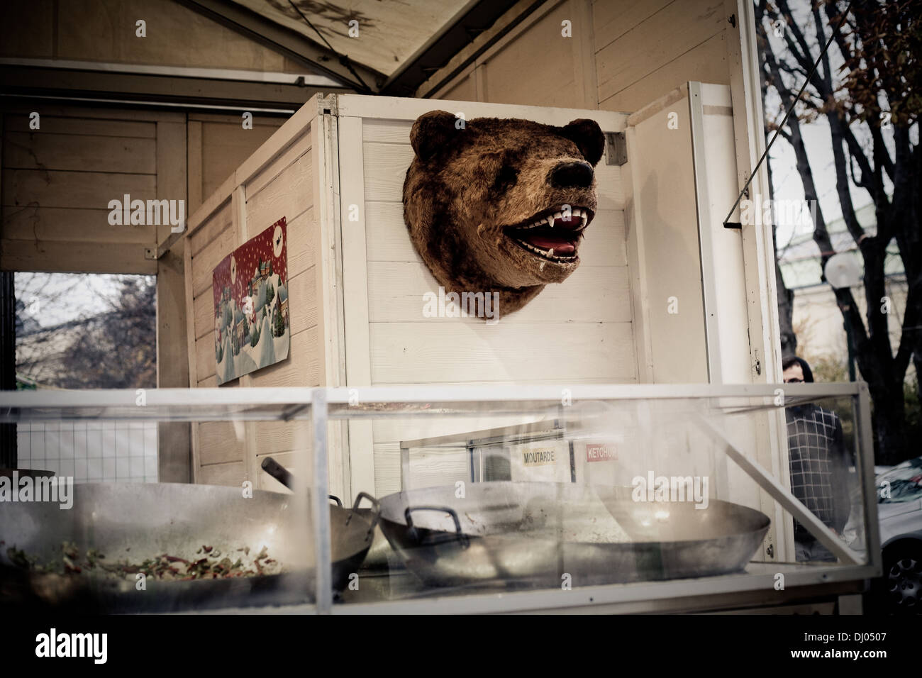 Paris, France documenting stuffed animals across the Parisian area ...