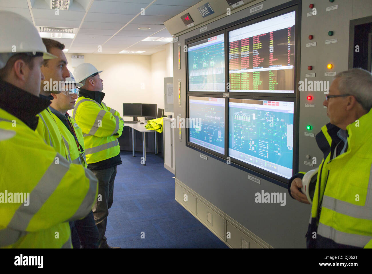 RWE npower Staythorpe gas-fired power station located in ...