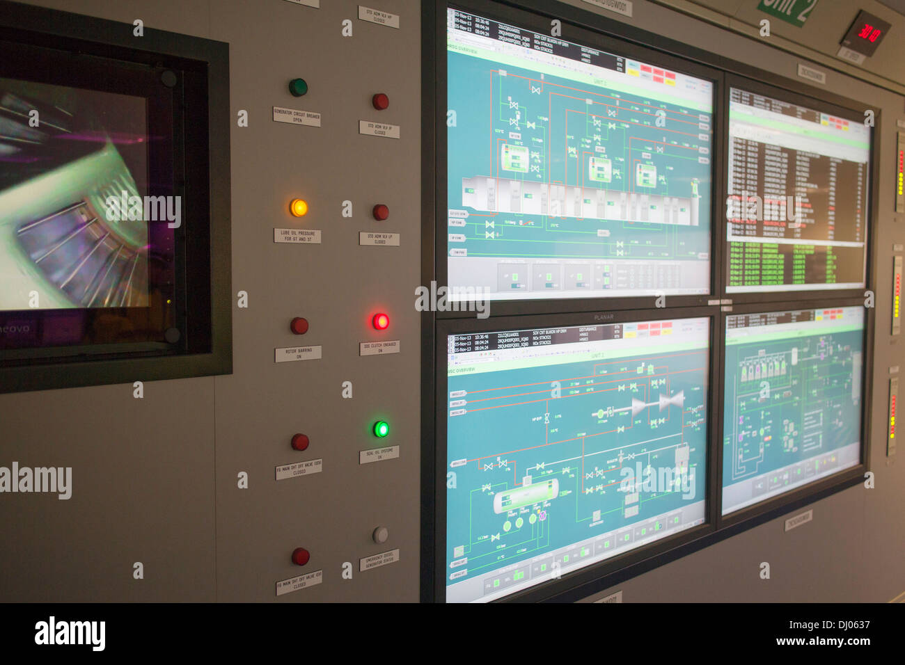 RWE npower Staythorpe gas-fired power station located in ...