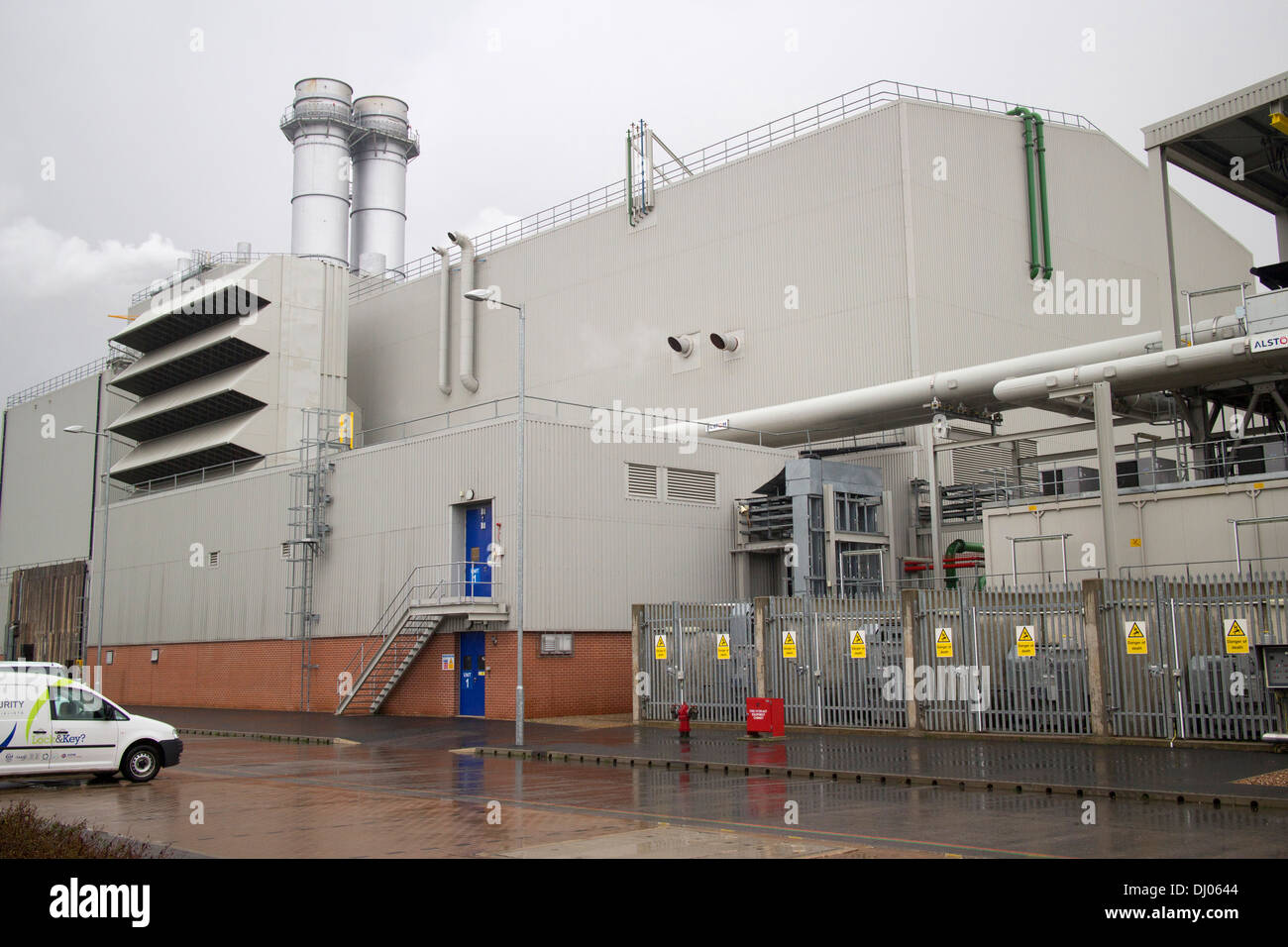 RWE npower Staythorpe gas-fired power station located in ...