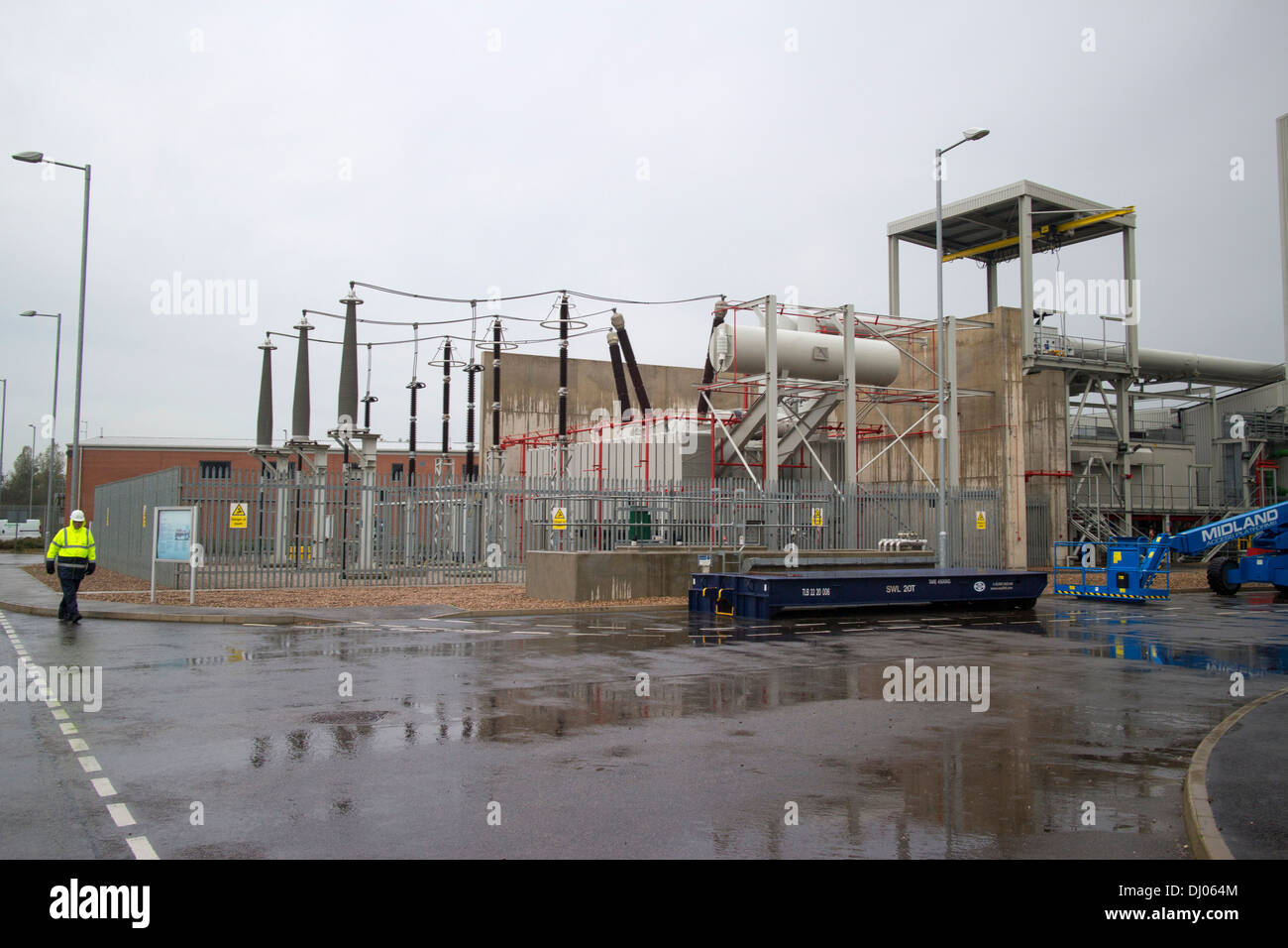 RWE npower Staythorpe gas-fired power station located in ...
