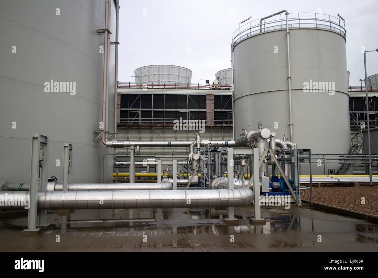 RWE npower Staythorpe gas-fired power station located in ...