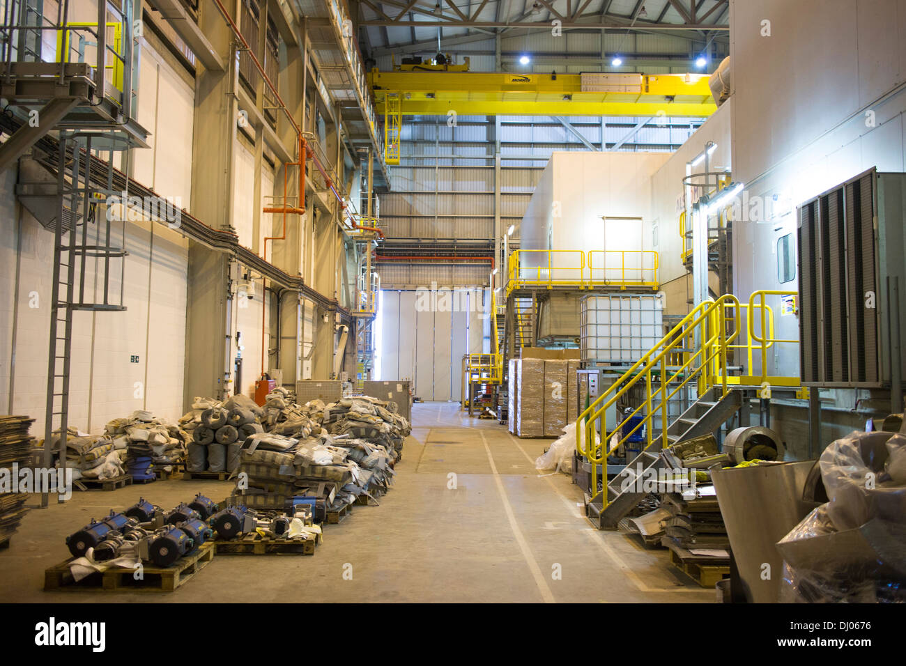 RWE npower Staythorpe gas-fired power station located in ...