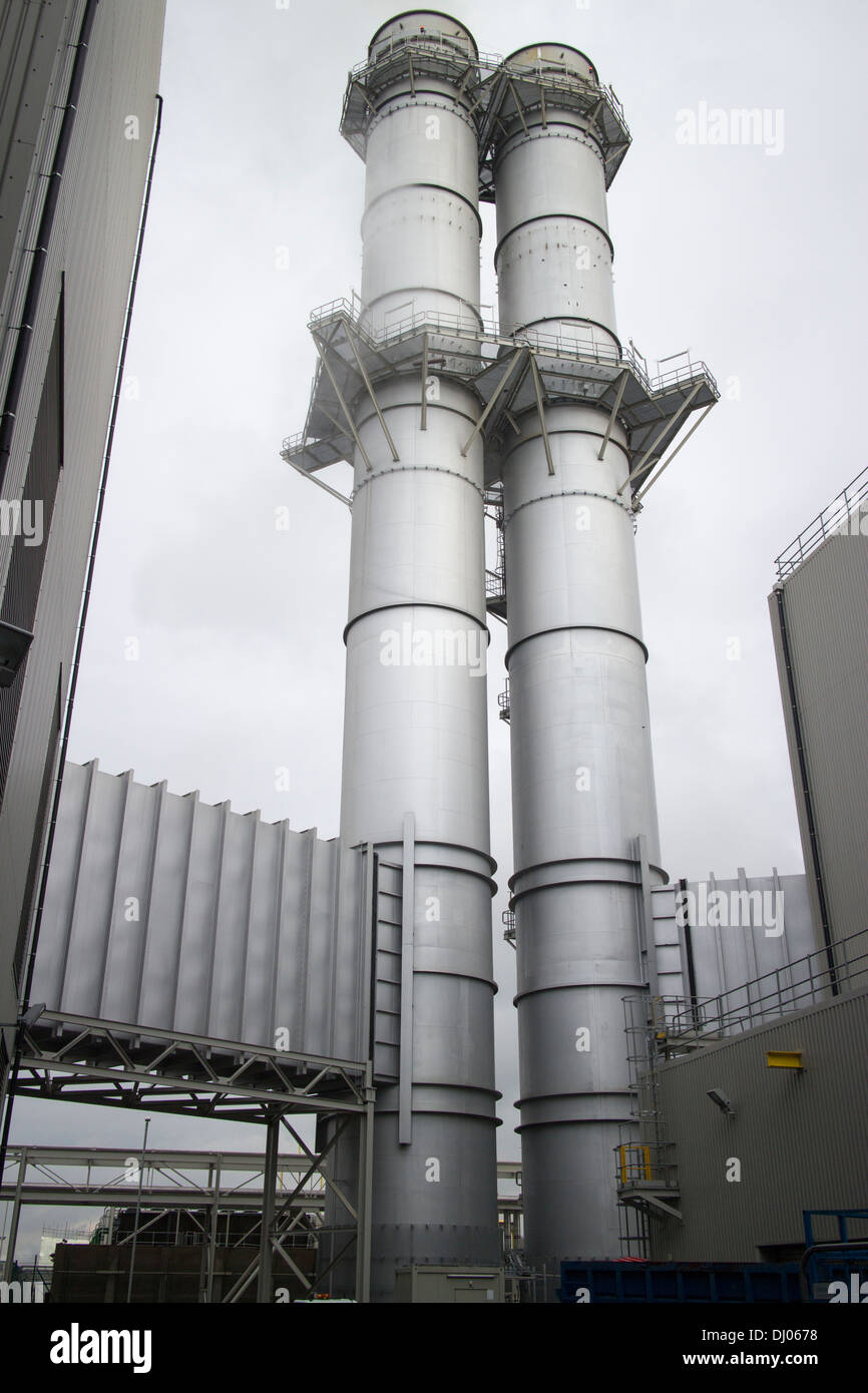 RWE npower Staythorpe gas-fired power station located in ...