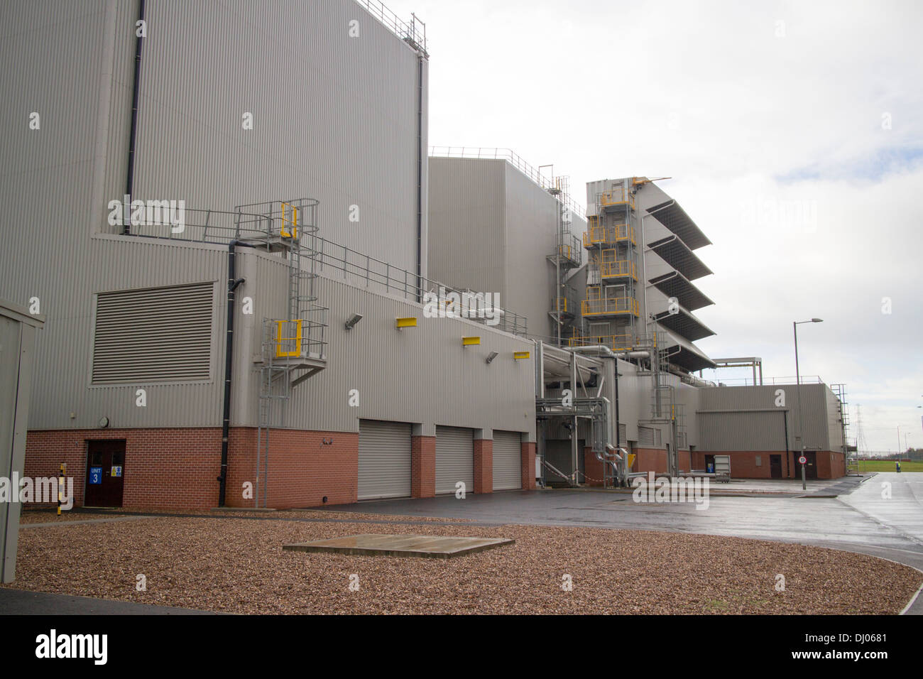 RWE npower Staythorpe gas-fired power station located in ...
