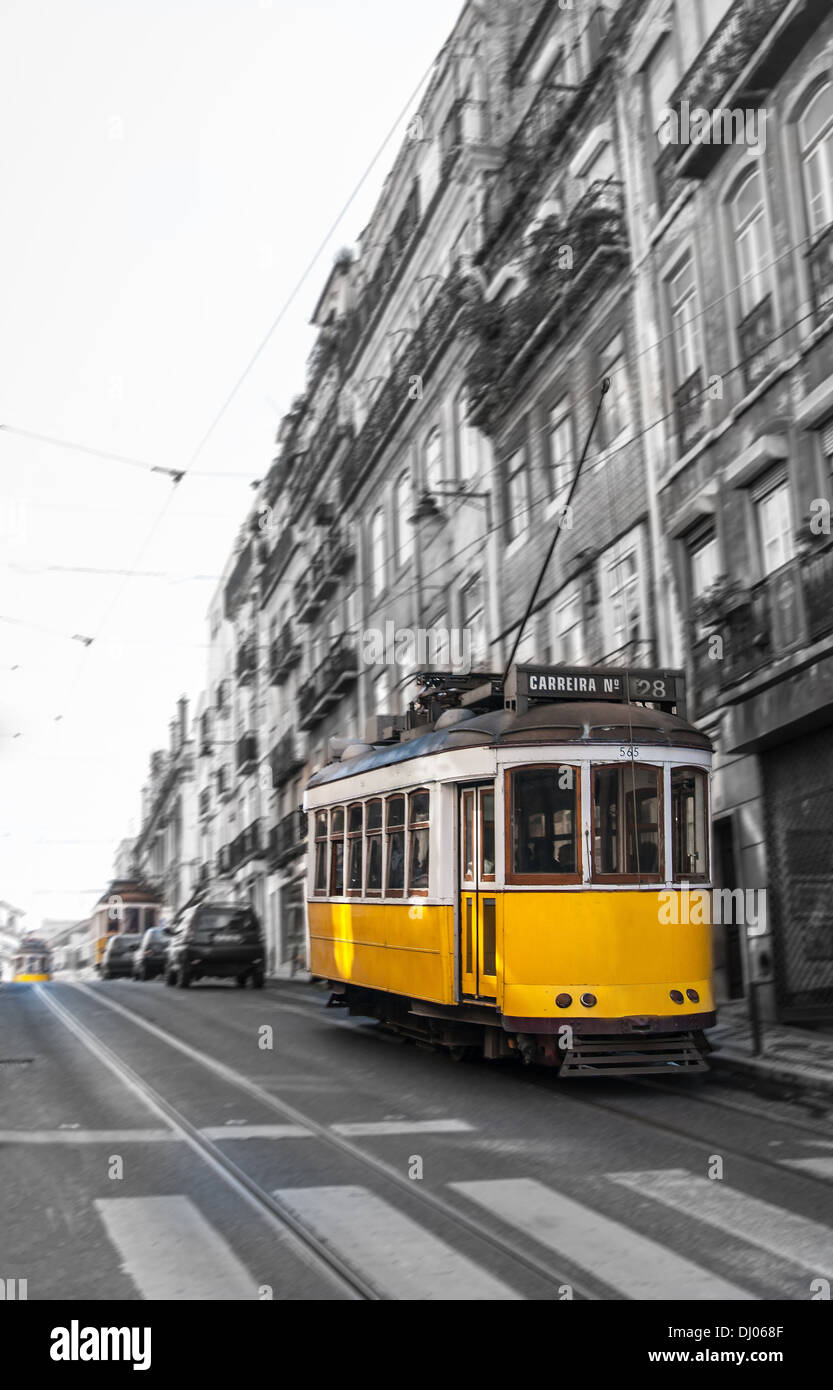 Tram in portugal hi-res stock photography and images - Alamy