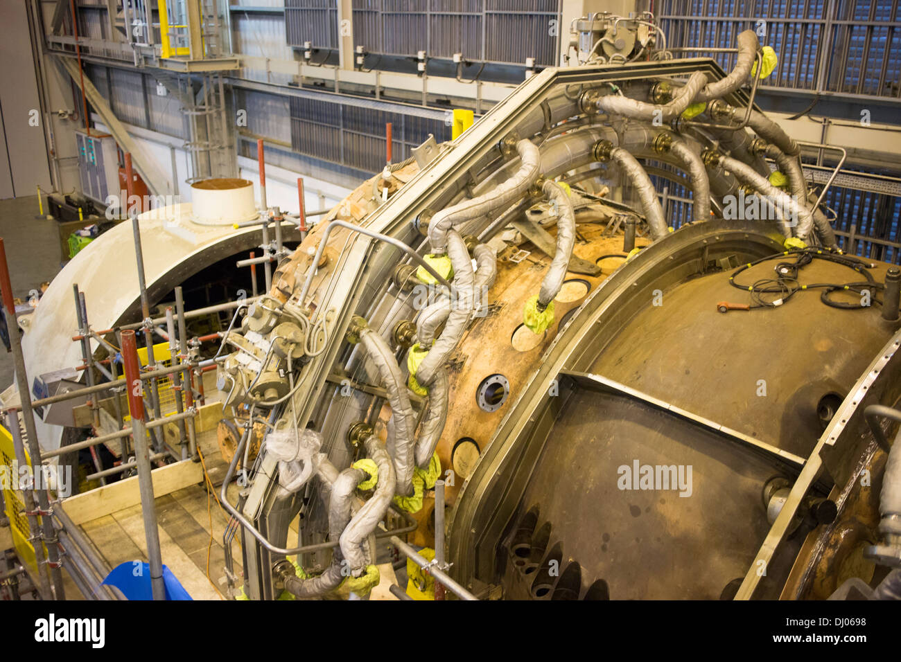 RWE npower Staythorpe gas-fired power station located in ...