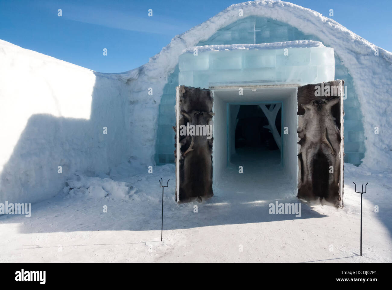 Ice Hotel Exterior