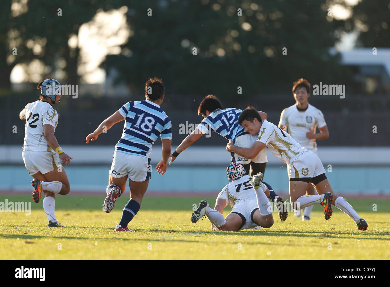 Edogawa athletics stadium, Tokyo, Japan. 16th Nov, 2013. General view ...