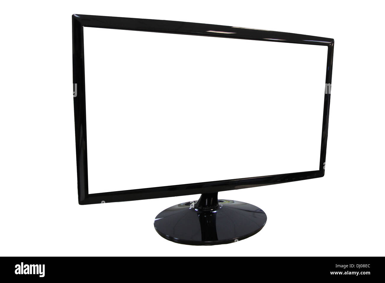 The Picture Frame LED computer screen on white background Stock Photo ...