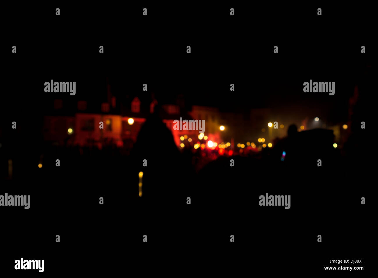 light bloom different colors colorful outside Stock Photo - Alamy