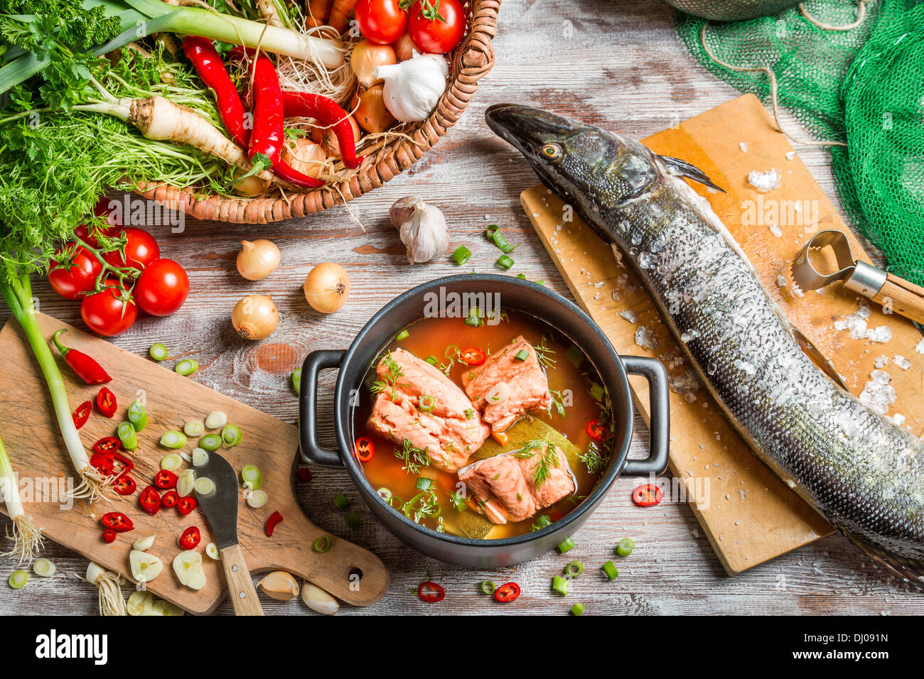 Pike eating fish hi-res stock photography and images - Alamy