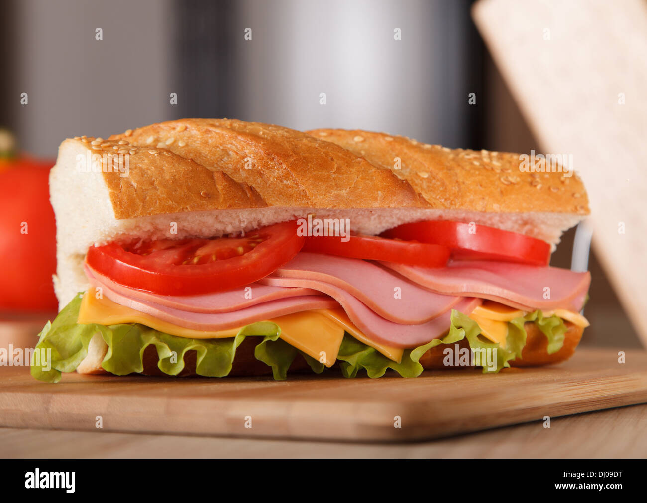 Big red sausage hi-res stock photography and images - Alamy