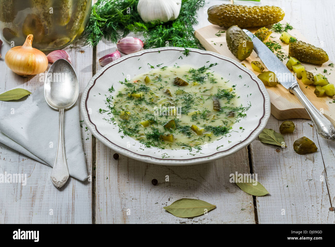 Pickled gherkin hi-res stock photography and images - Alamy