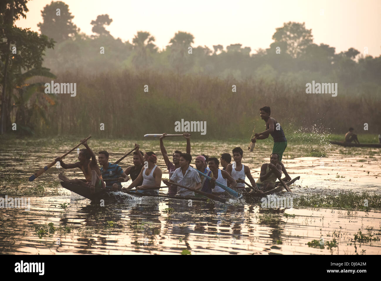 Male boat race Stock Photo - Alamy