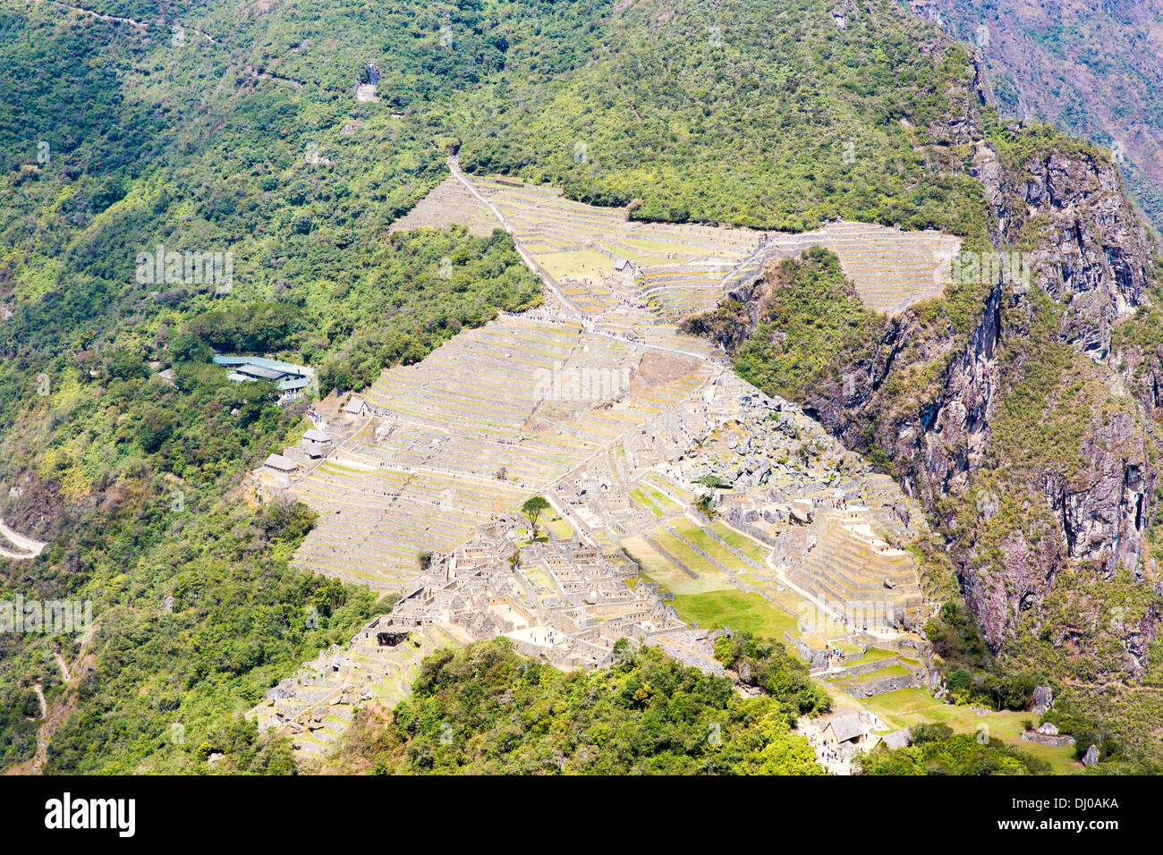 Mysterious city - Machu Picchu, Peru,South America. The Incan ruins and ...