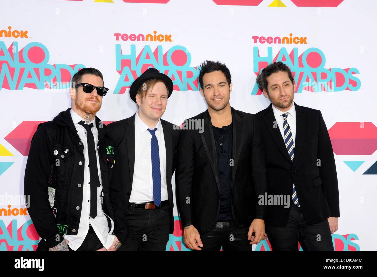 Los Angeles, CA, USA. 17th Nov, 2013. Fall Out Boy Band at arrivals for ...