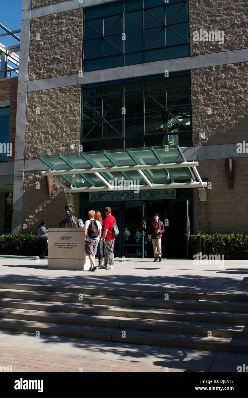Chapman University campus in the city of Orange California USA Stock ...