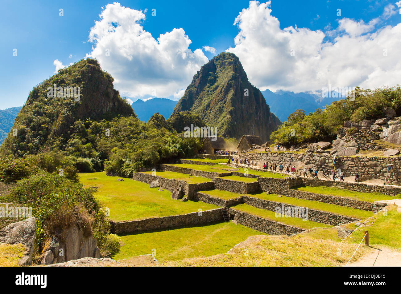 Mysterious city - Machu Picchu, Peru,South America. The Incan ruins and ...