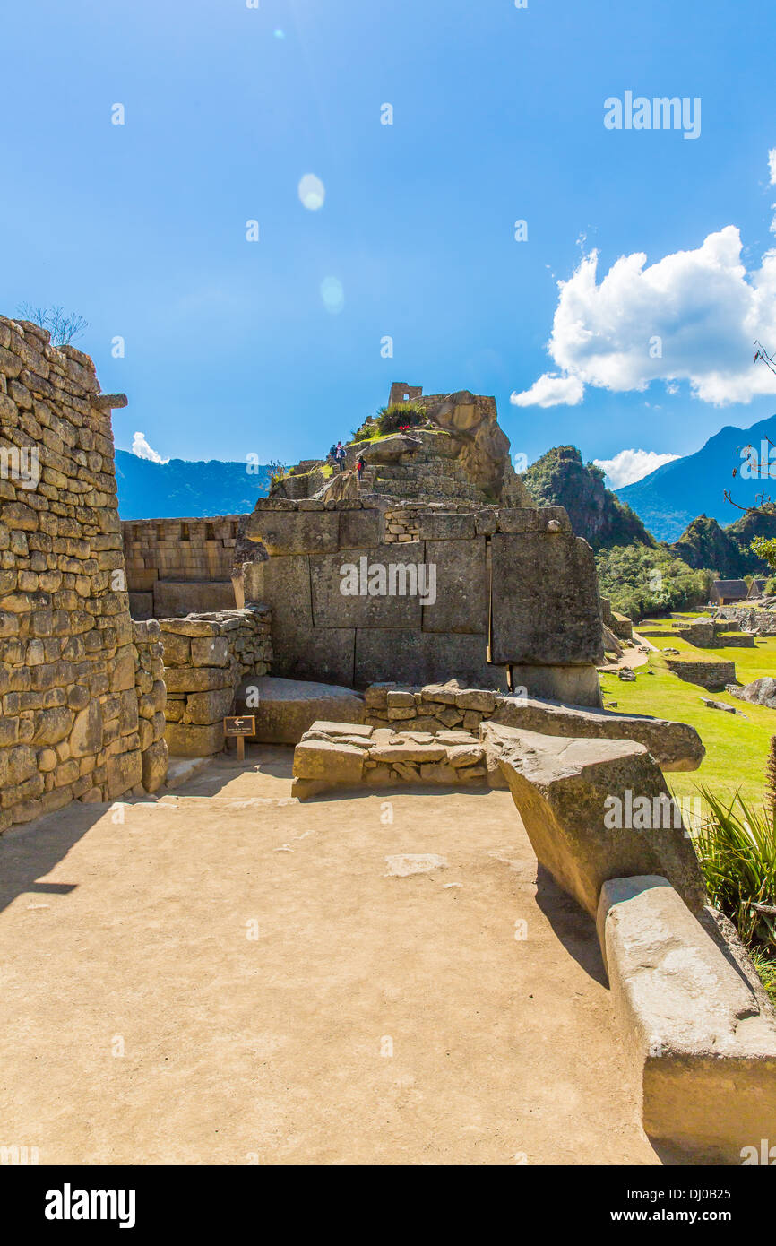 Mysterious city - Machu Picchu, Peru,South America. The Incan ruins and ...