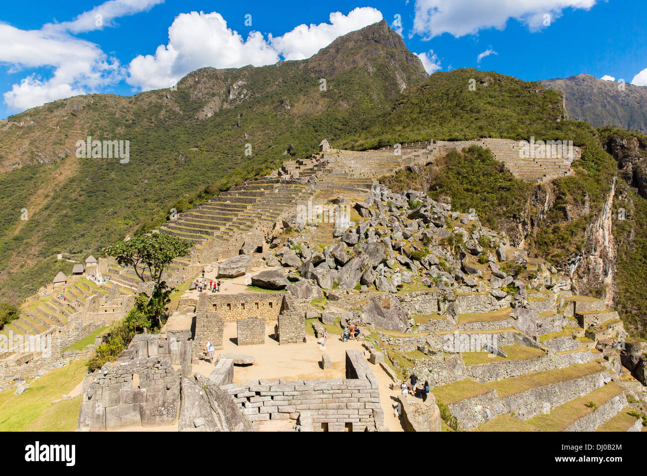 Mysterious city - Machu Picchu, Peru,South America. The Incan ruins and ...