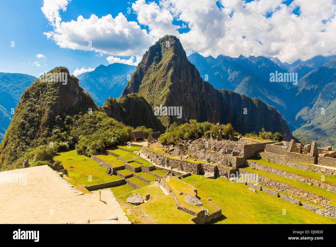 Mysterious city - Machu Picchu, Peru,South America. The Incan ruins and ...