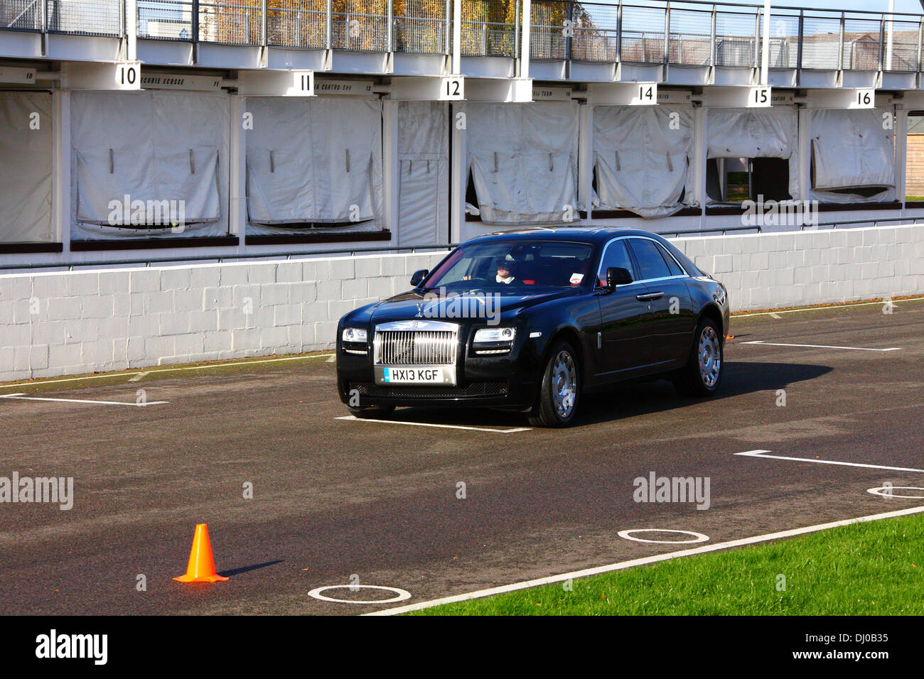 Rolls Royce motor cars on a track day at Goodwood Motor Racing Circuit ...