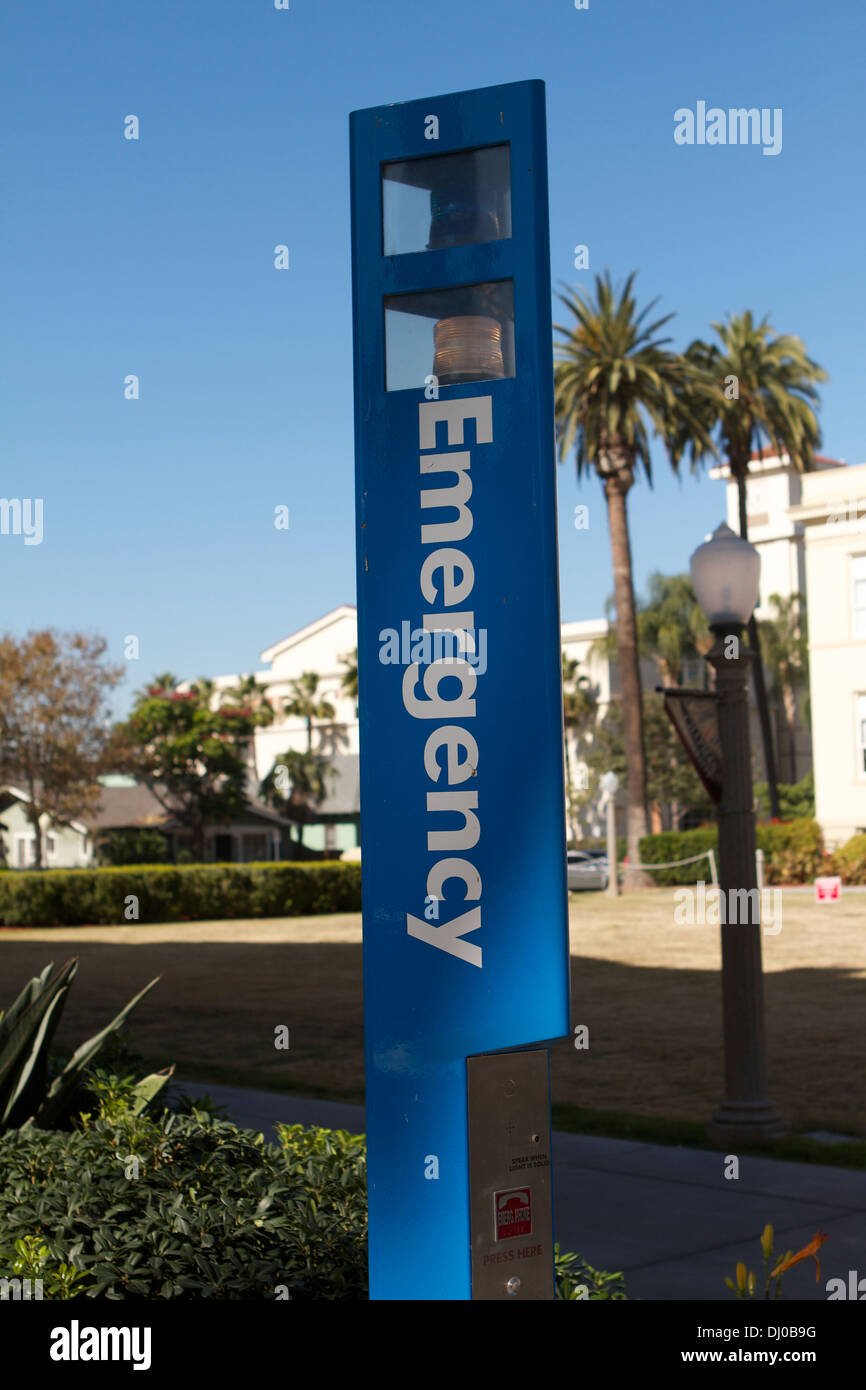 Chapman University campus in the city of Orange California USA Stock ...