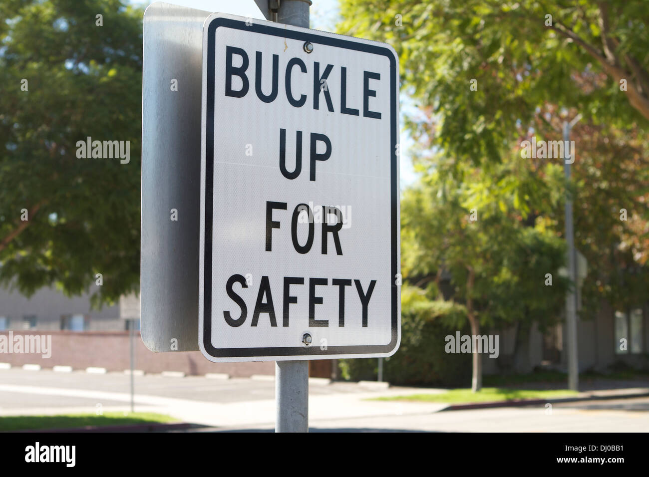 Buckle Up For Safety Sign