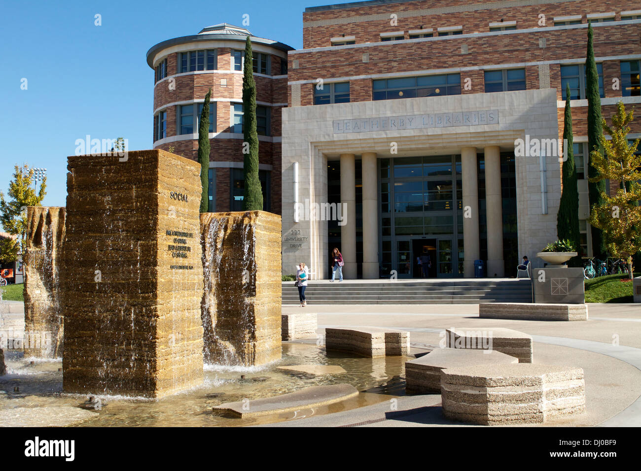 Chapman University campus in the city of Orange California USA Stock ...