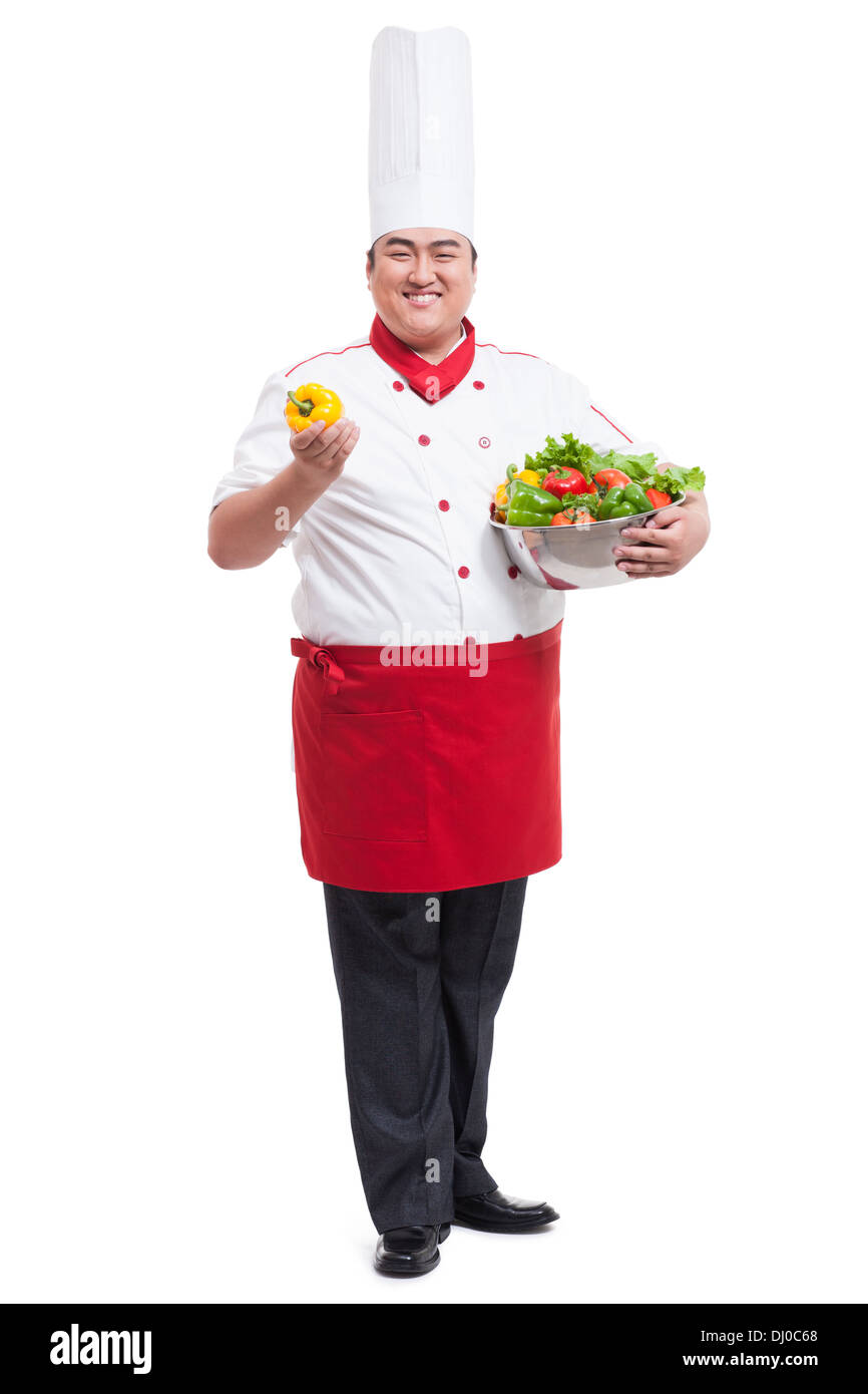 Chubby Cook Cut Out Stock Images & Pictures - Alamy
