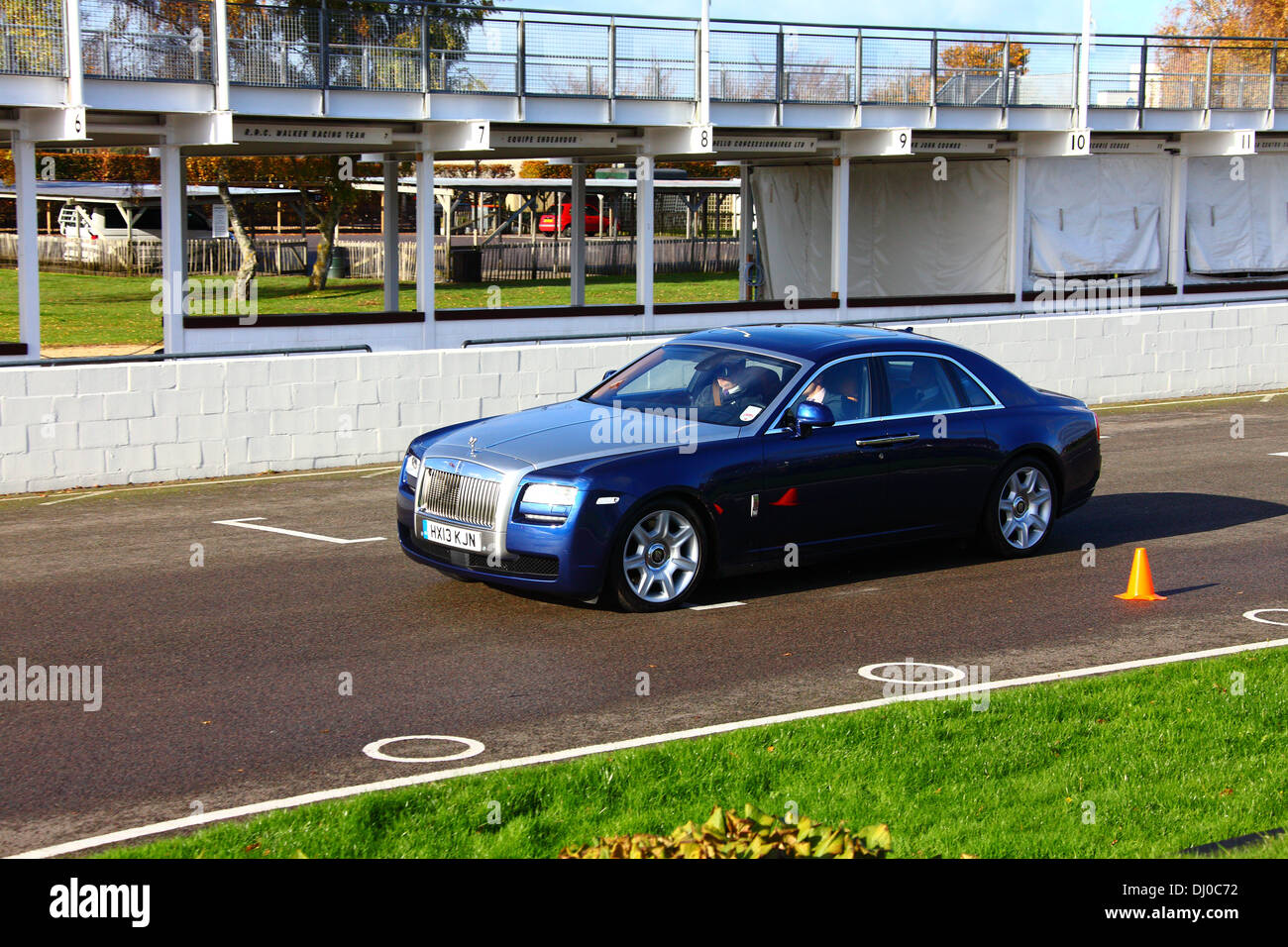 Rolls Royce motor cars on a track day at Goodwood Motor Racing Circuit ...