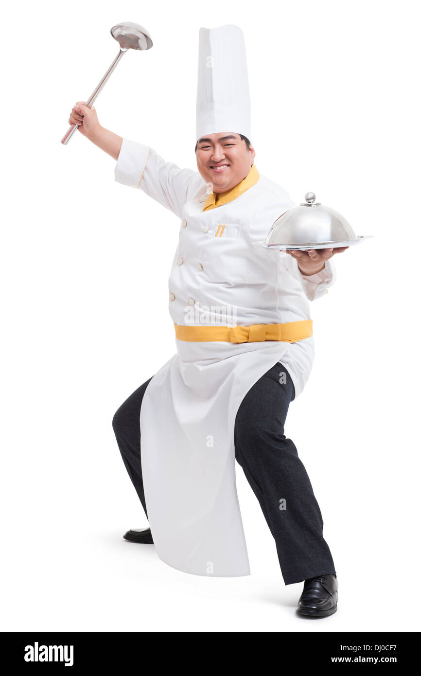 Chubby cook Cut Out Stock Images & Pictures - Alamy