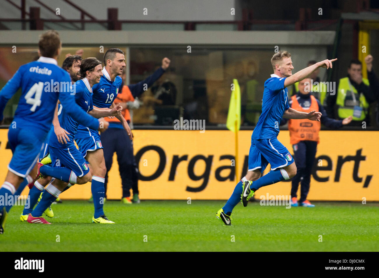 Milan, Italy. 15th Nov, 2013. Ignazio Abate (ITA) Football / Soccer ...