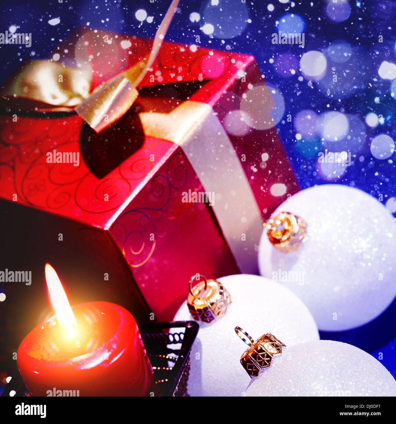 Abstract Christmas background for your design Stock Photo - Alamy