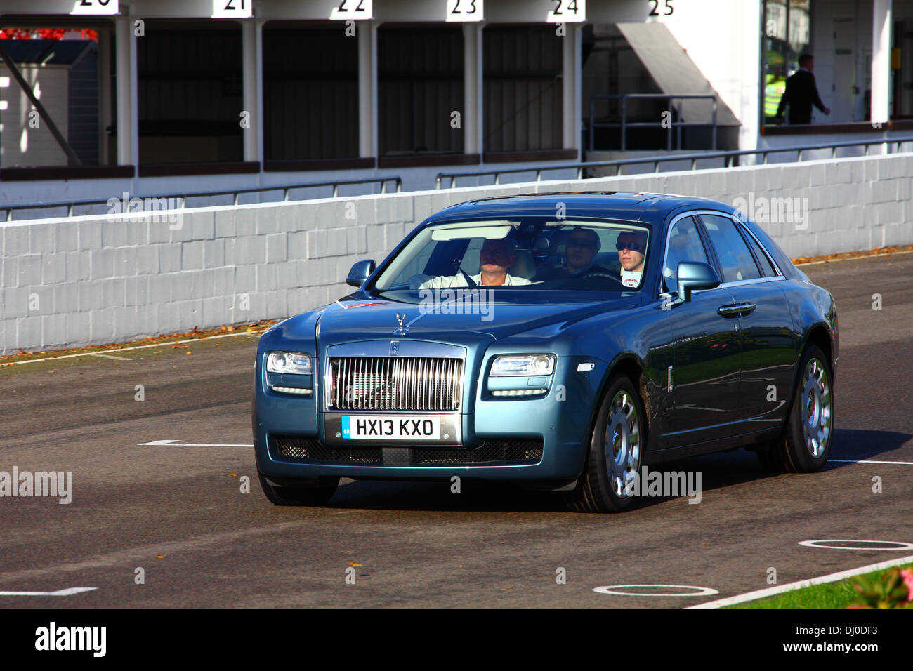 Rolls Royce motor cars on a track day at Goodwood Motor Racing Circuit ...