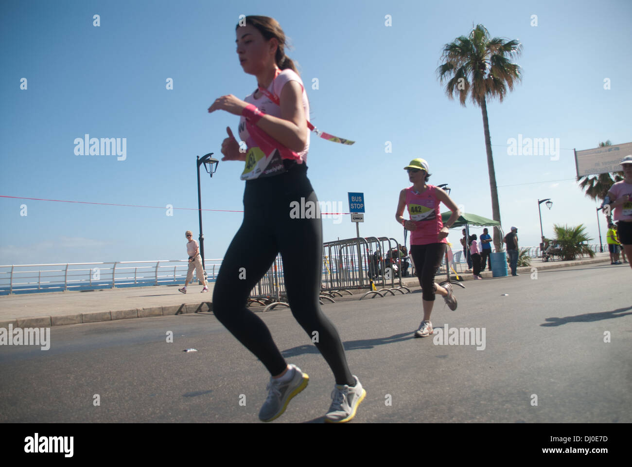 women marathon Beirut Lebanon Stock Photo - Alamy