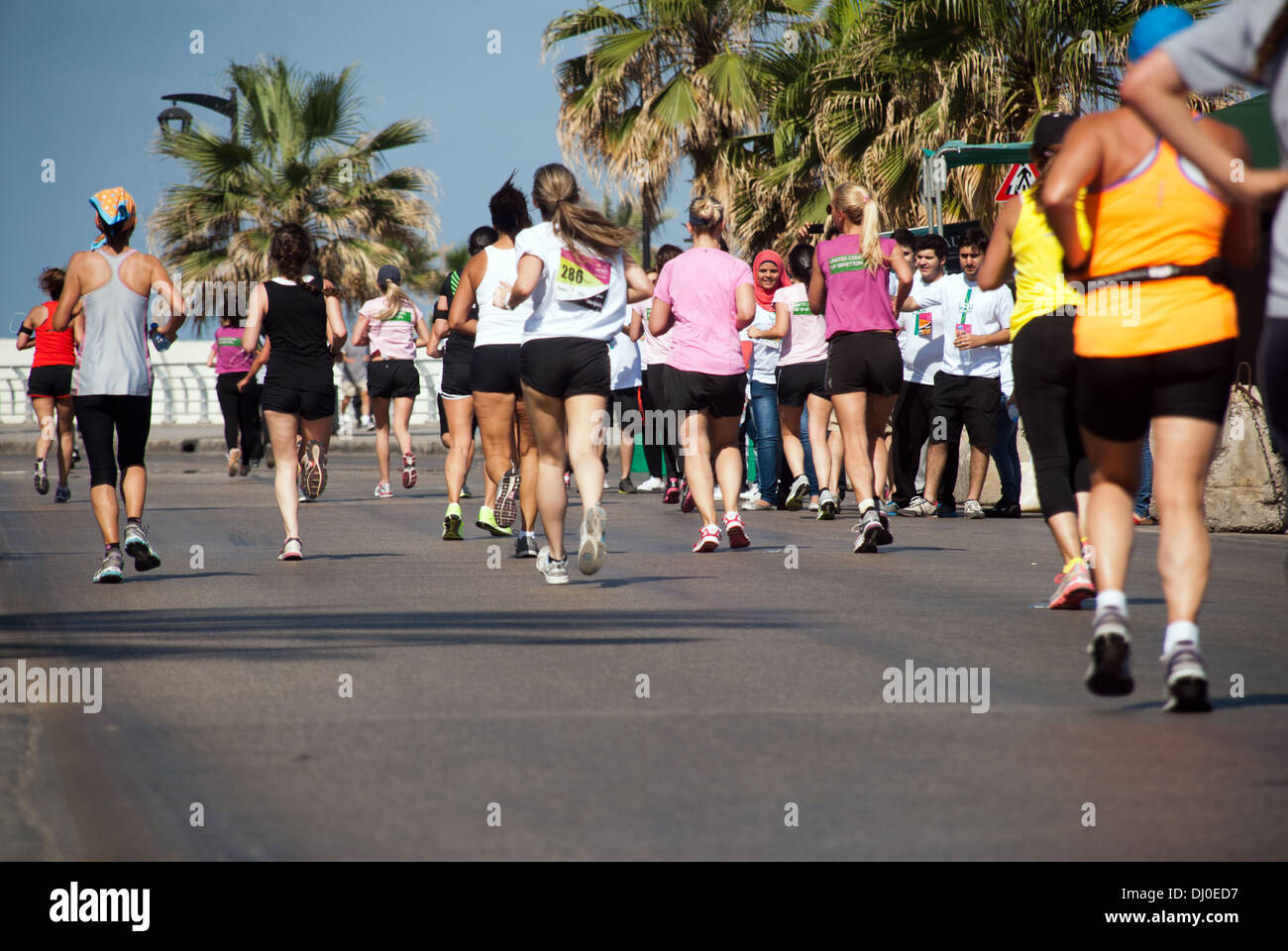 women marathon Beirut Lebanon Stock Photo - Alamy