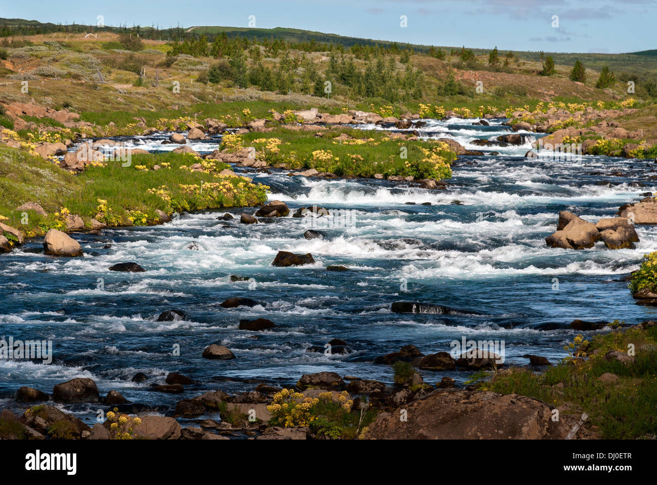 Iceland river summer hi-res stock photography and images - Alamy