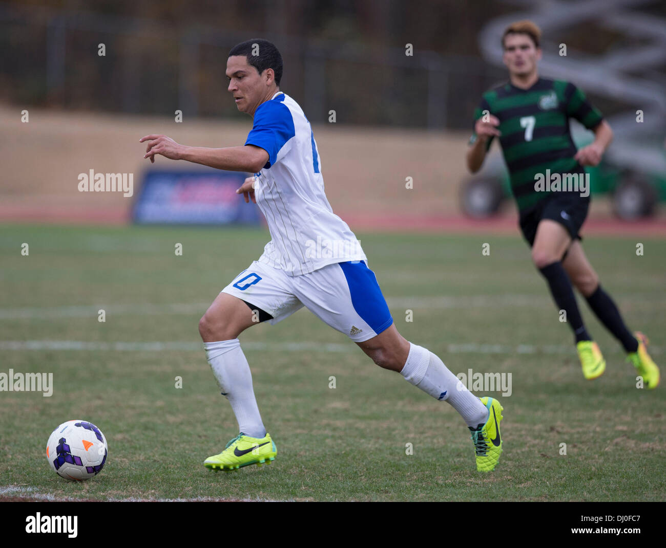 Charlotte, North Carolina, USA. 17th Nov, 2013. Tulsa Defender TONY ...