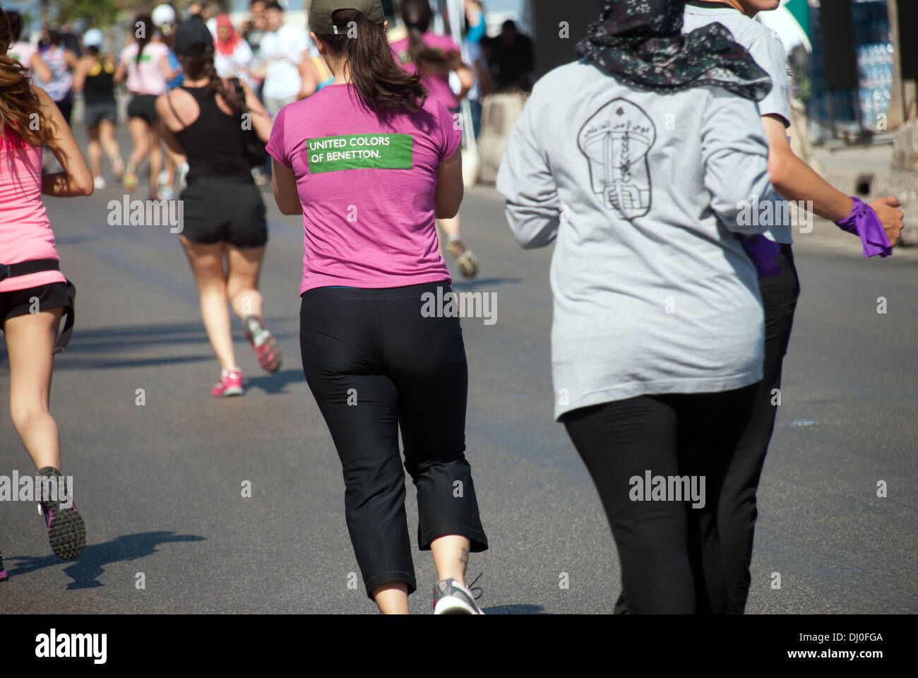 women marathon Beirut Lebanon Stock Photo - Alamy