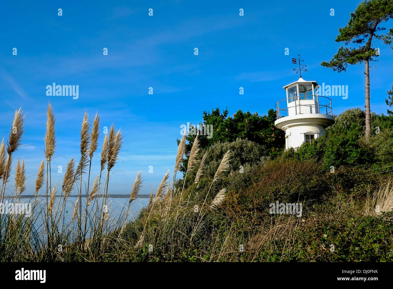 Lepe Lighthouse, or Beaulieu River Millenium Beacon, at Lepe, Exbury ...