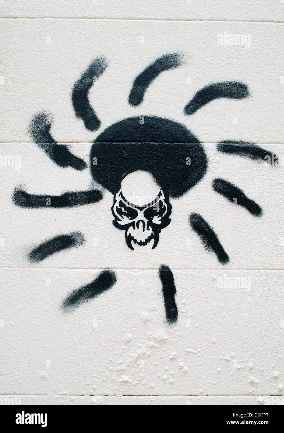 Graffiti seen on white hi-res stock photography and images - Alamy